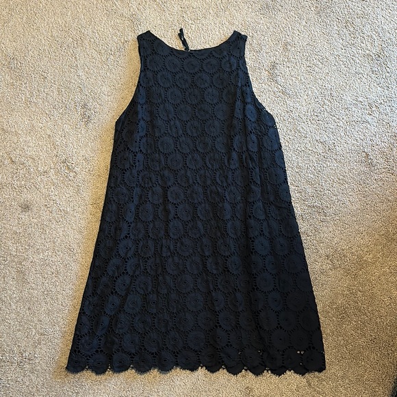 Ruby Rd. | Dresses | Ruby Rd Geometric Design Dress Little Black Dress ...